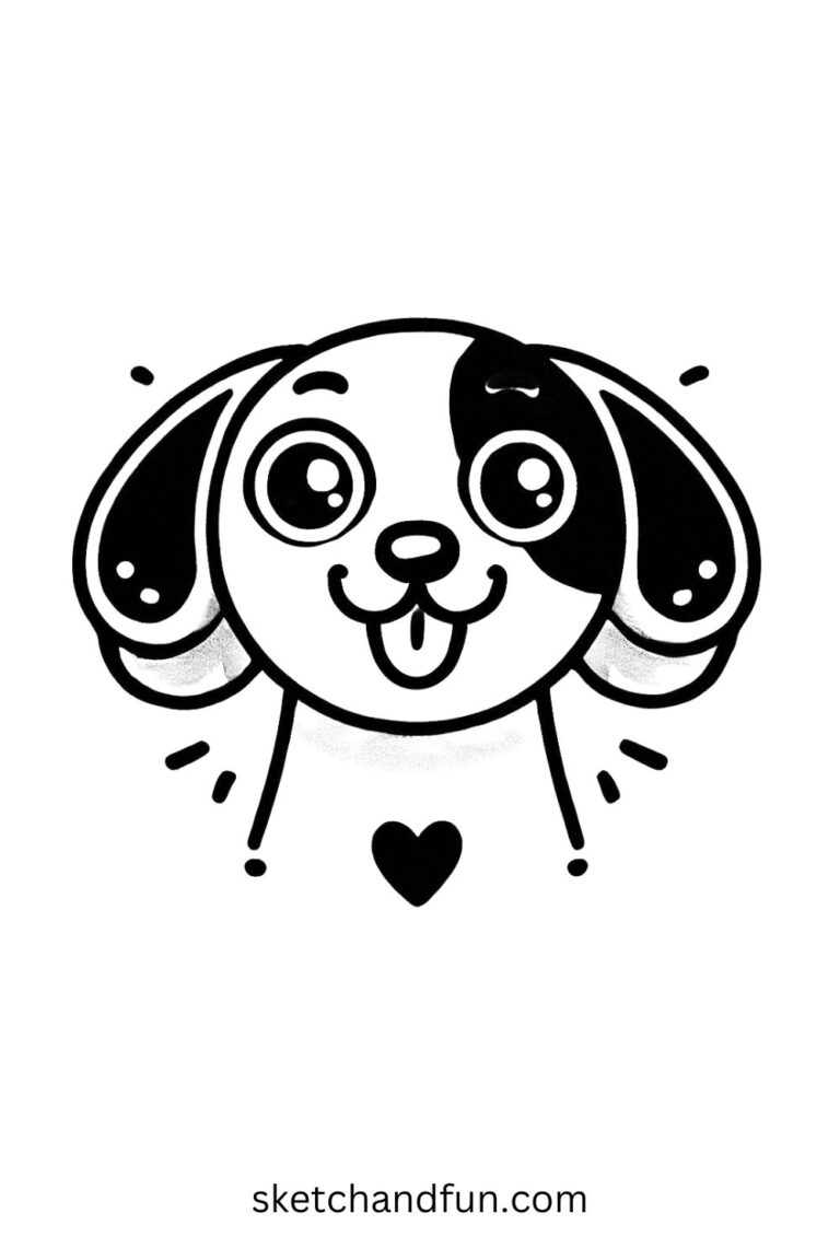 40+ Easy Cute Beagle Drawing Ideas - Sketch and Fun