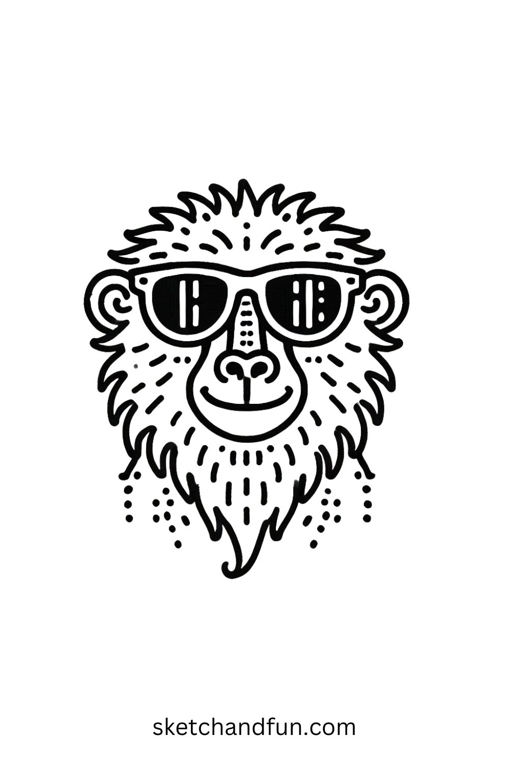 39+ Easy Cute Baboon Drawing Ideas - Sketch and Fun