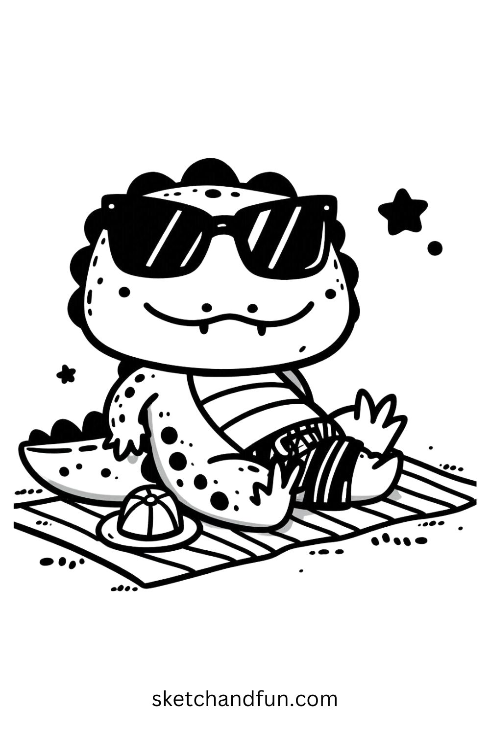 41+ Easy Cute Crocodile Drawing Ideas - Sketch and Fun