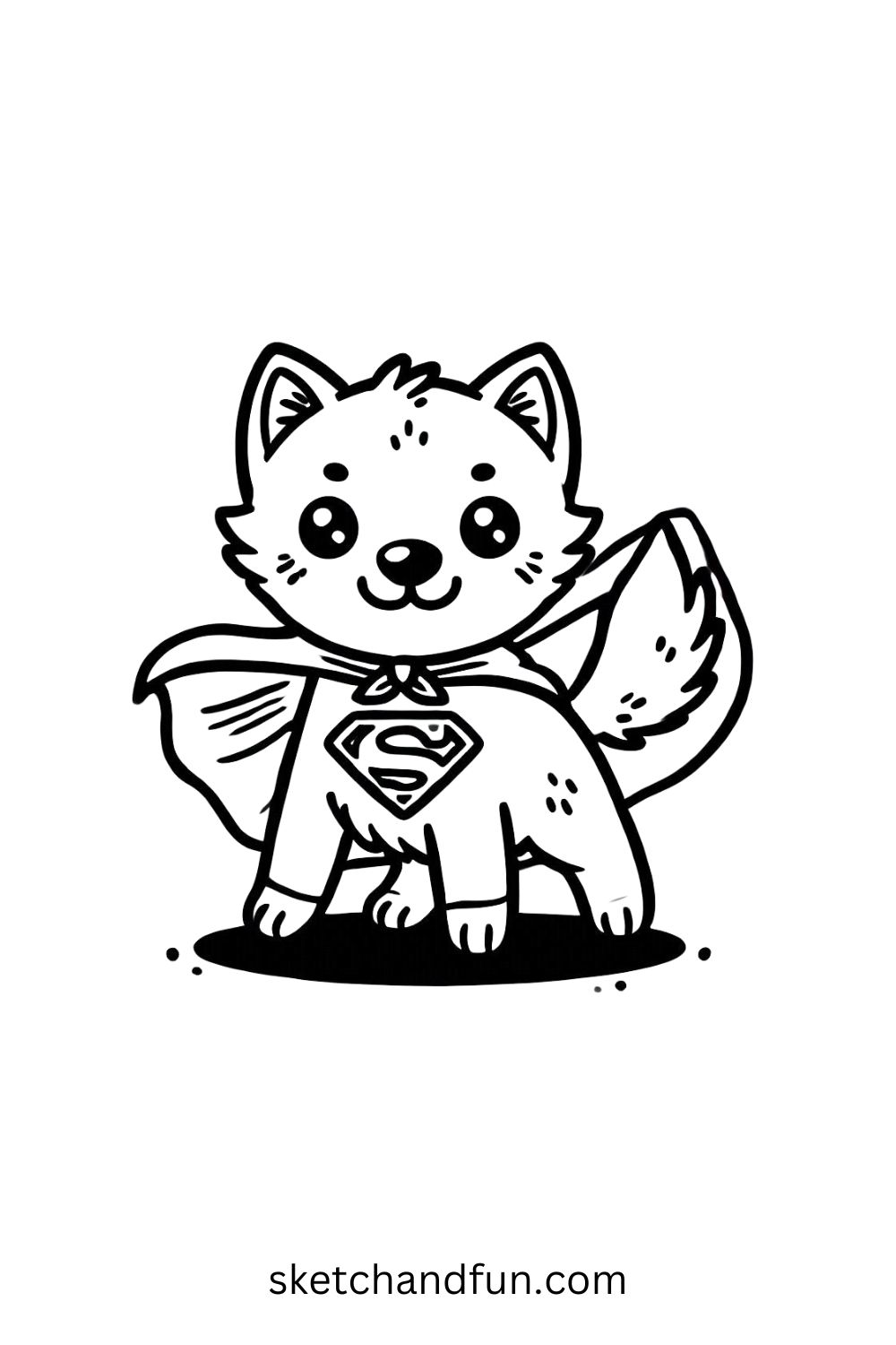 40+ Easy Cute Wolf Drawing Ideas - Sketch and Fun