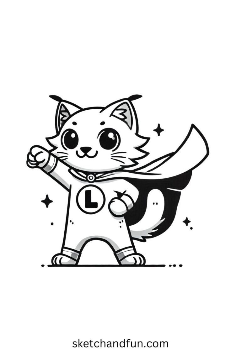 39+ Easy Cute Lynx Drawing Ideas - Sketch and Fun