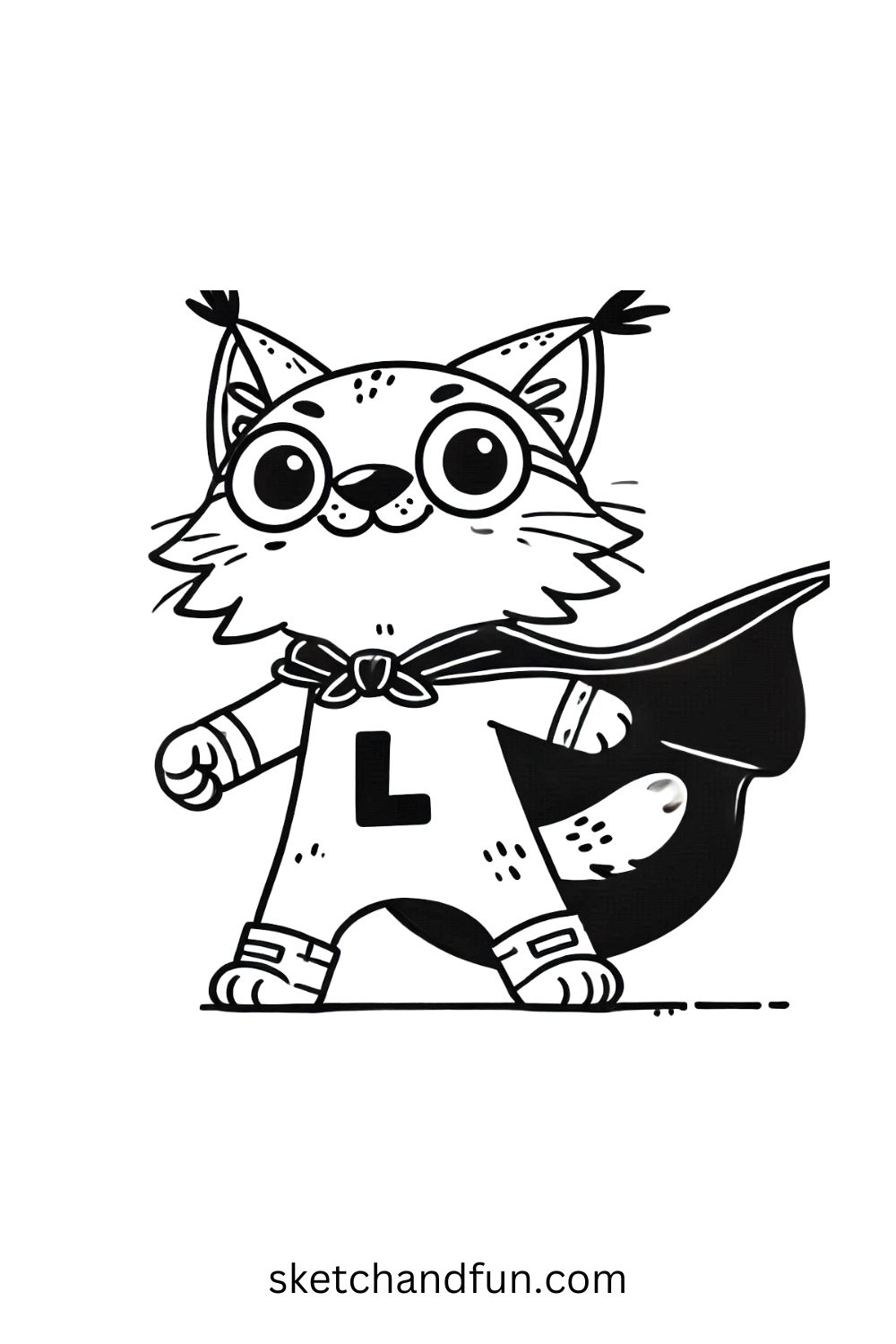 39+ Easy Cute Lynx Drawing Ideas - Sketch and Fun