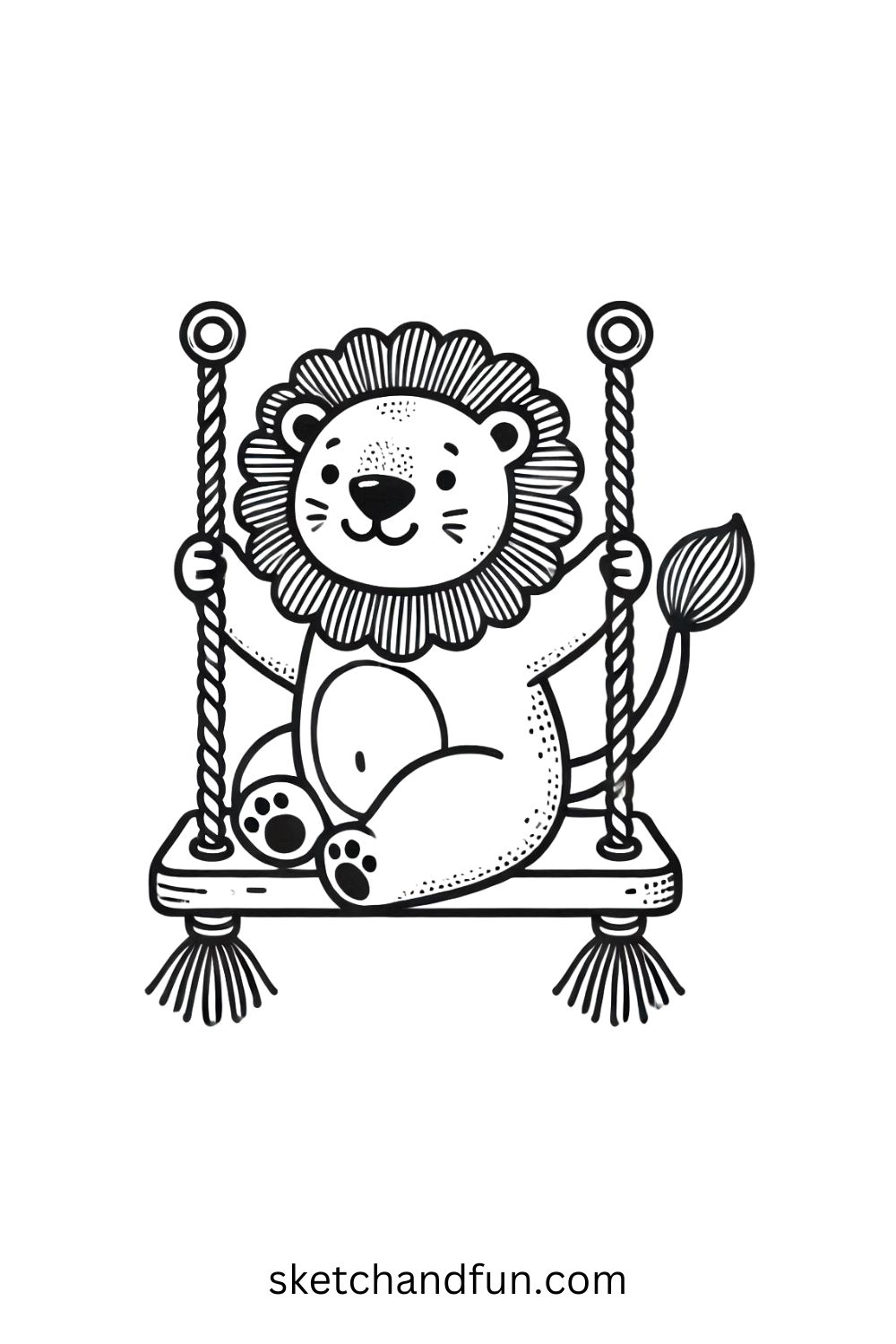 40+ Easy Cute Lion Drawing Ideas - Sketch and Fun