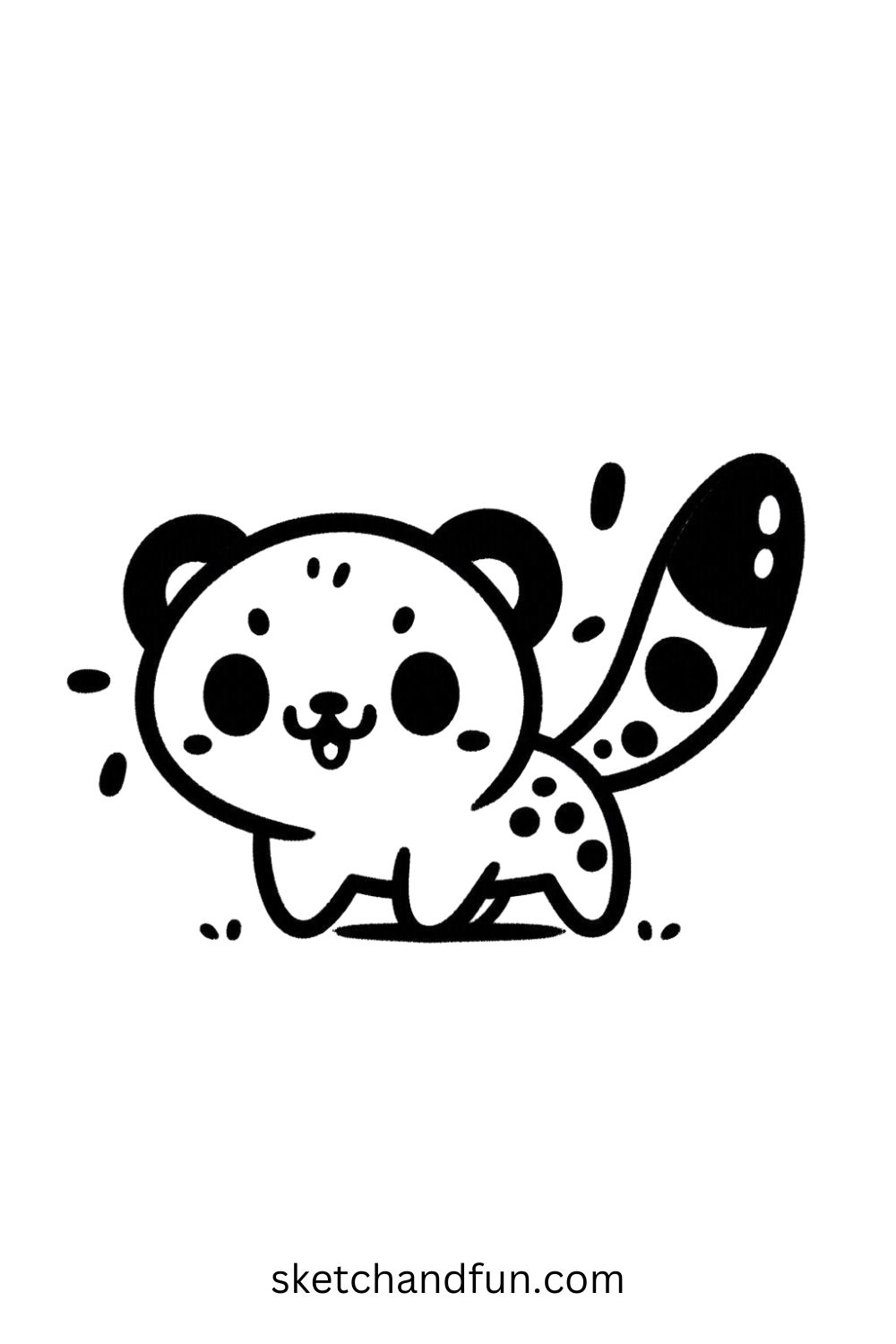 41+ Easy Cute Cheetah Drawing Ideas - Sketch and Fun