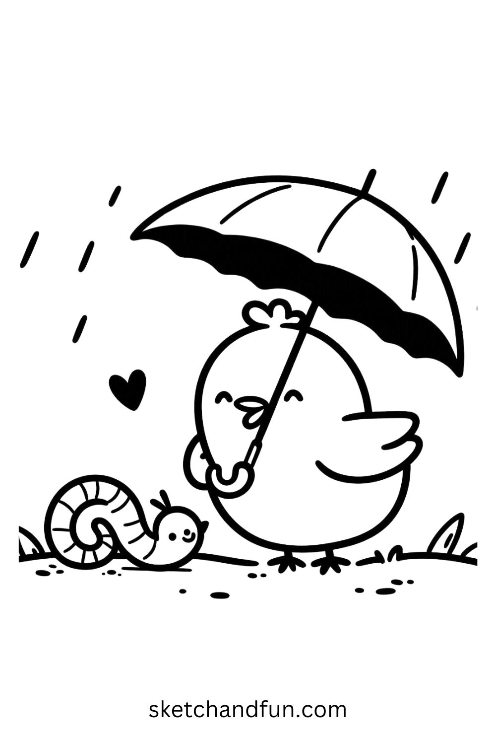 40+ Easy Cute Chicken Drawing Ideas - Sketch and Fun