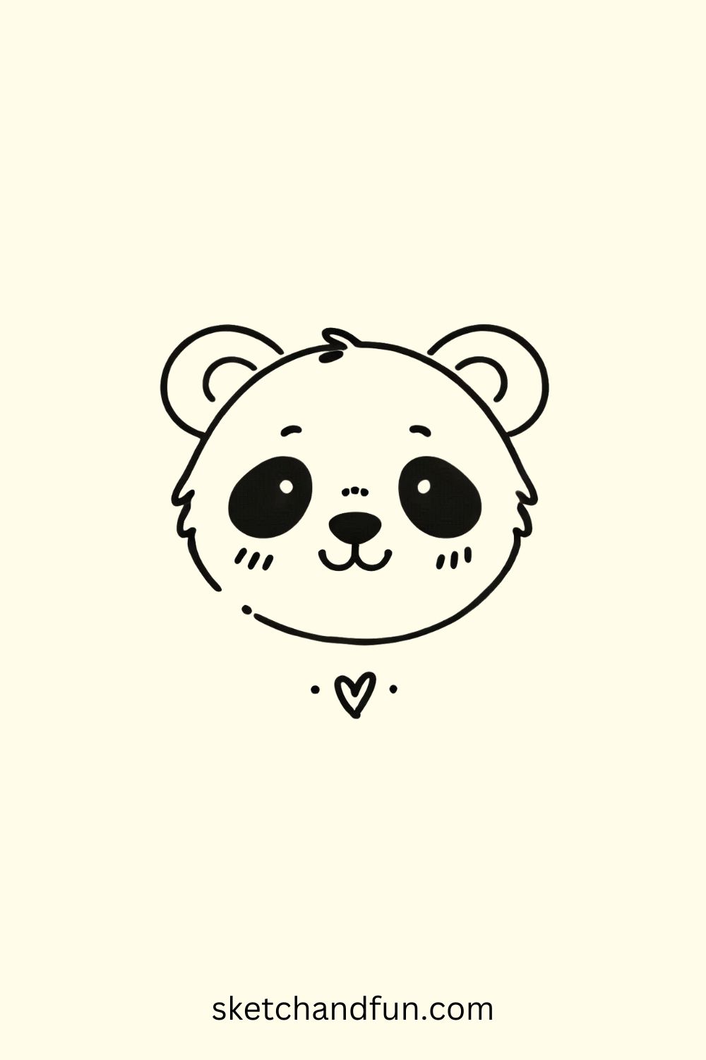39+ Easy Cute Panda Drawing Ideas - Sketch and Fun