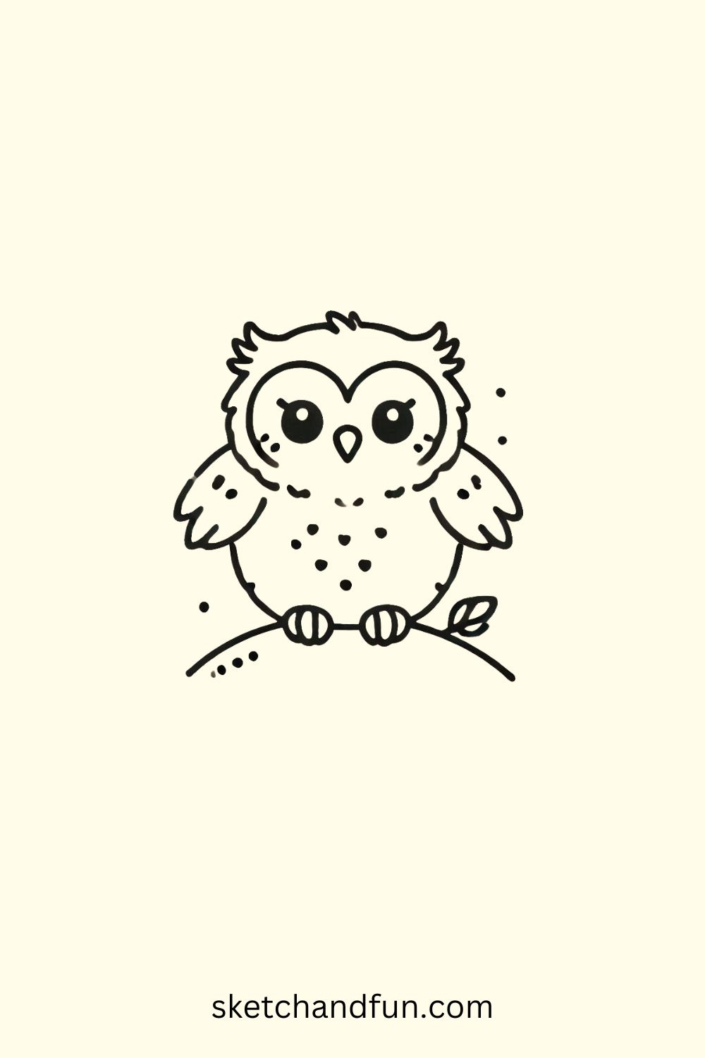 40+ Easy Cute Owl Drawing Ideas - Sketch and Fun