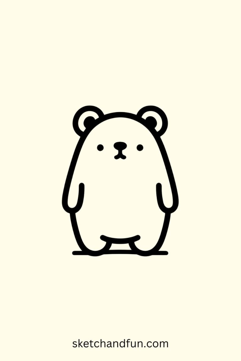 50 Easy Cute Animals To Draw For Beginners - Sketch and Fun