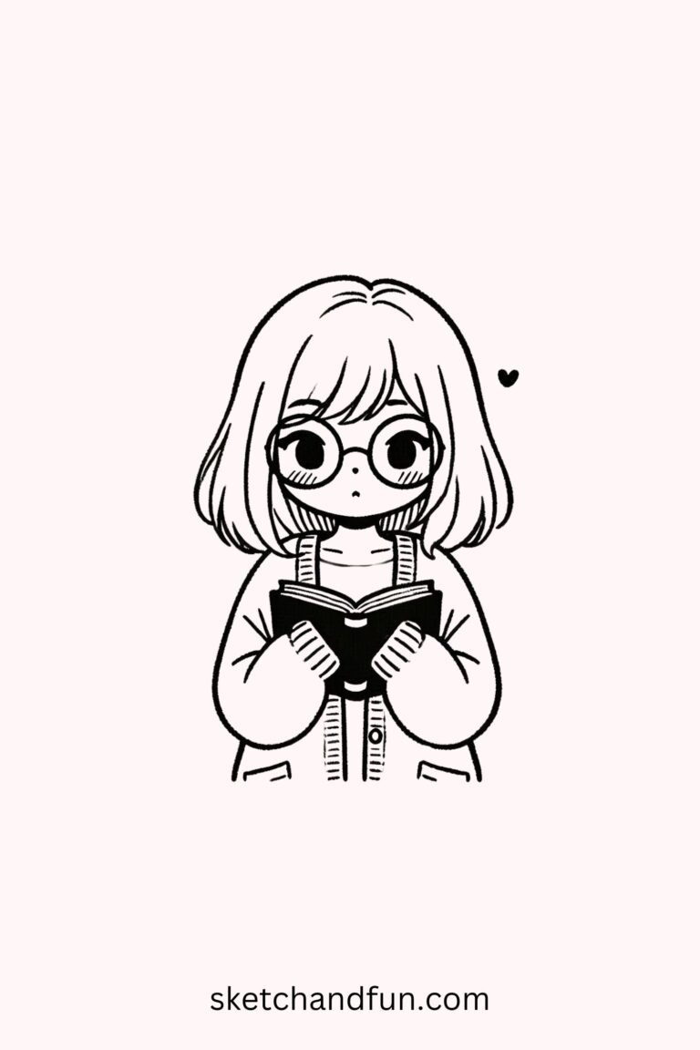 51+ Easy Cute Anime Girl Drawing Ideas - Sketch and Fun