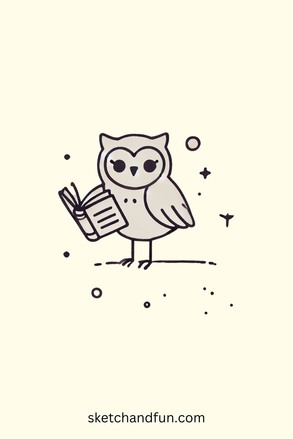 40+ Easy Cute Owl Drawing Ideas - Sketch and Fun