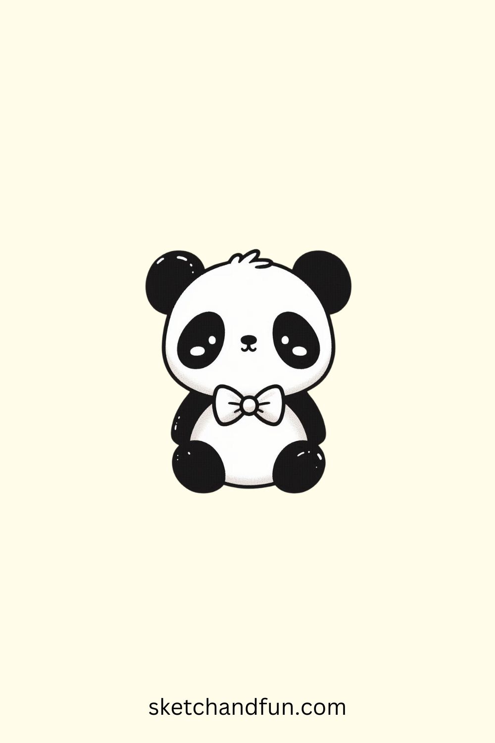 39+ Easy Cute Panda Drawing Ideas - Sketch and Fun
