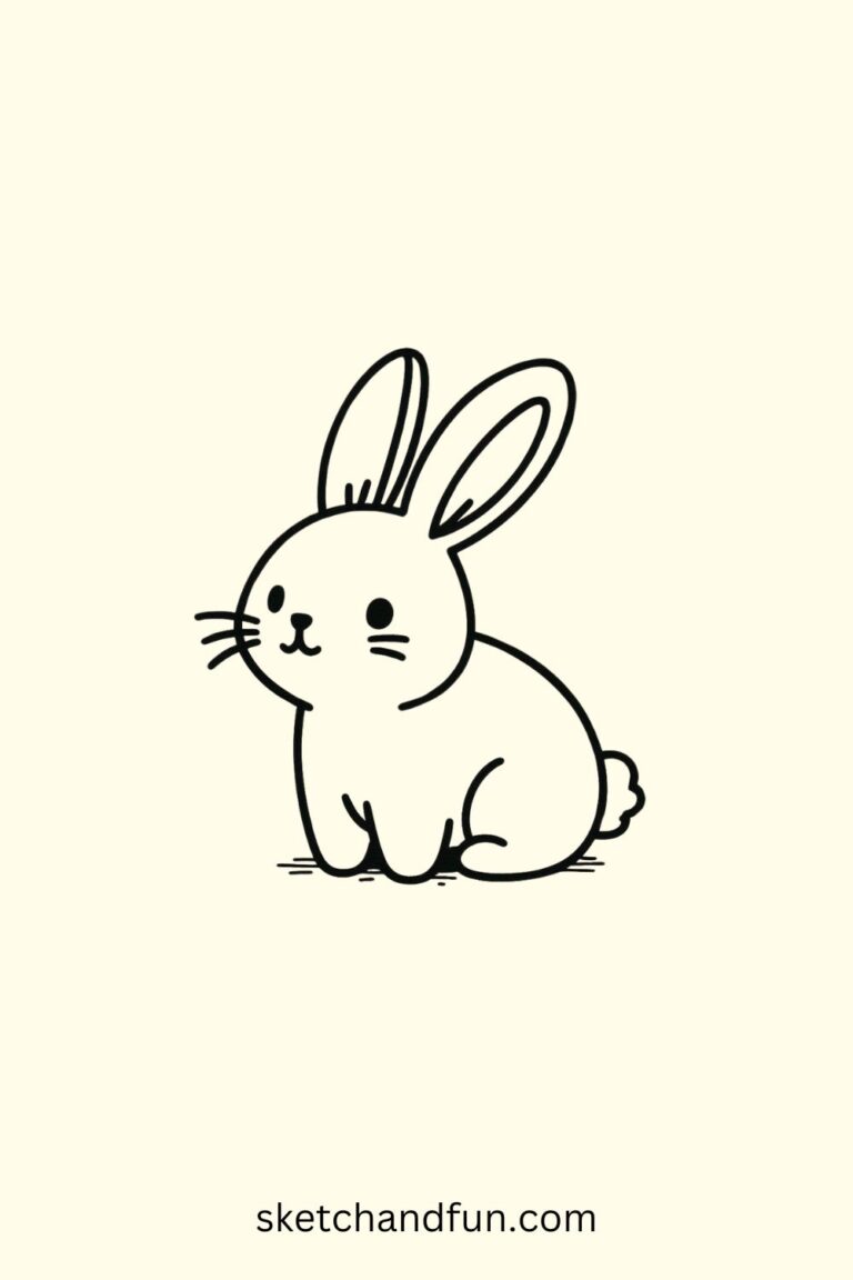 50 Easy Cute Animals To Draw For Beginners - Sketch and Fun