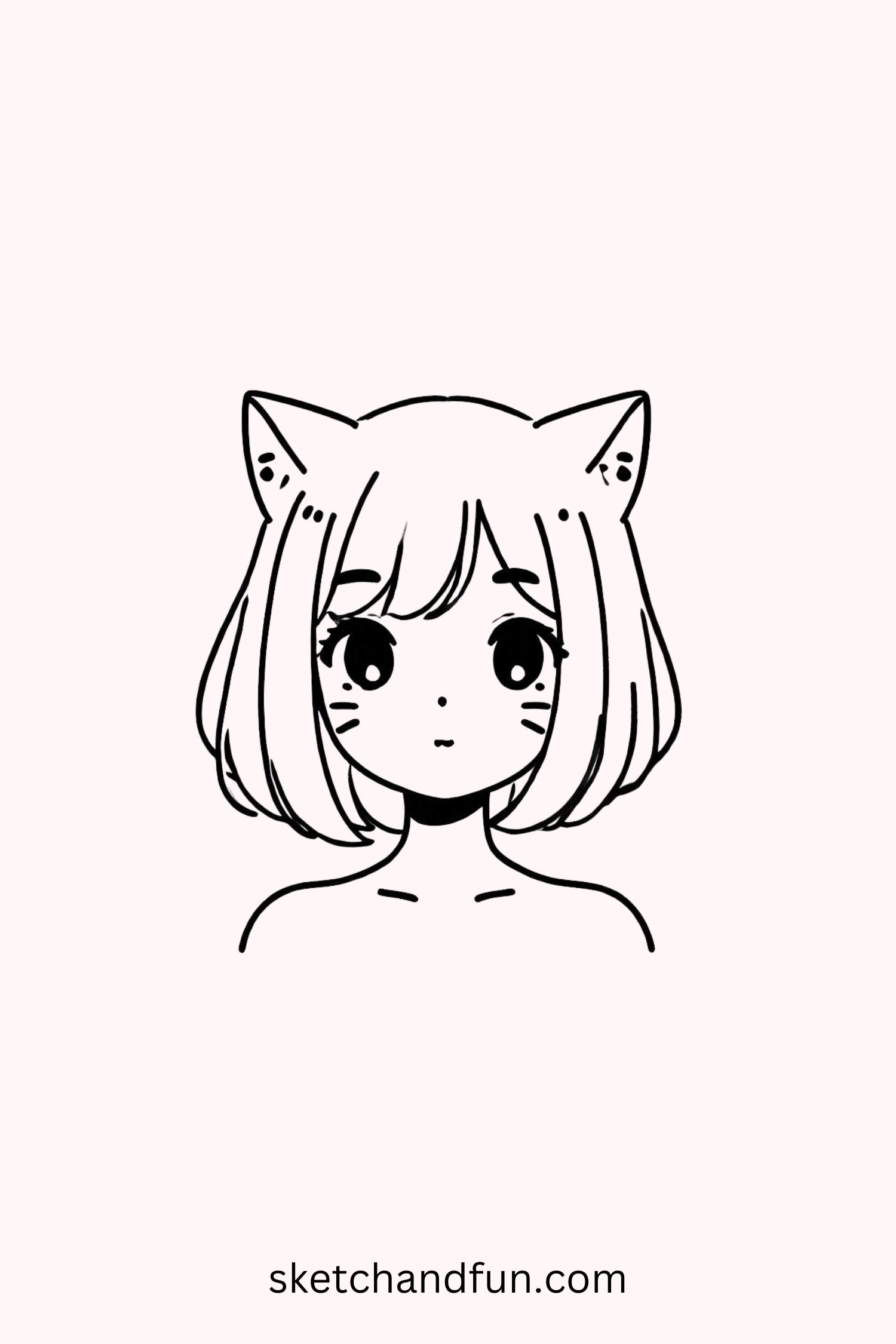 51+ Easy Cute Anime Girl Drawing Ideas - Sketch and Fun