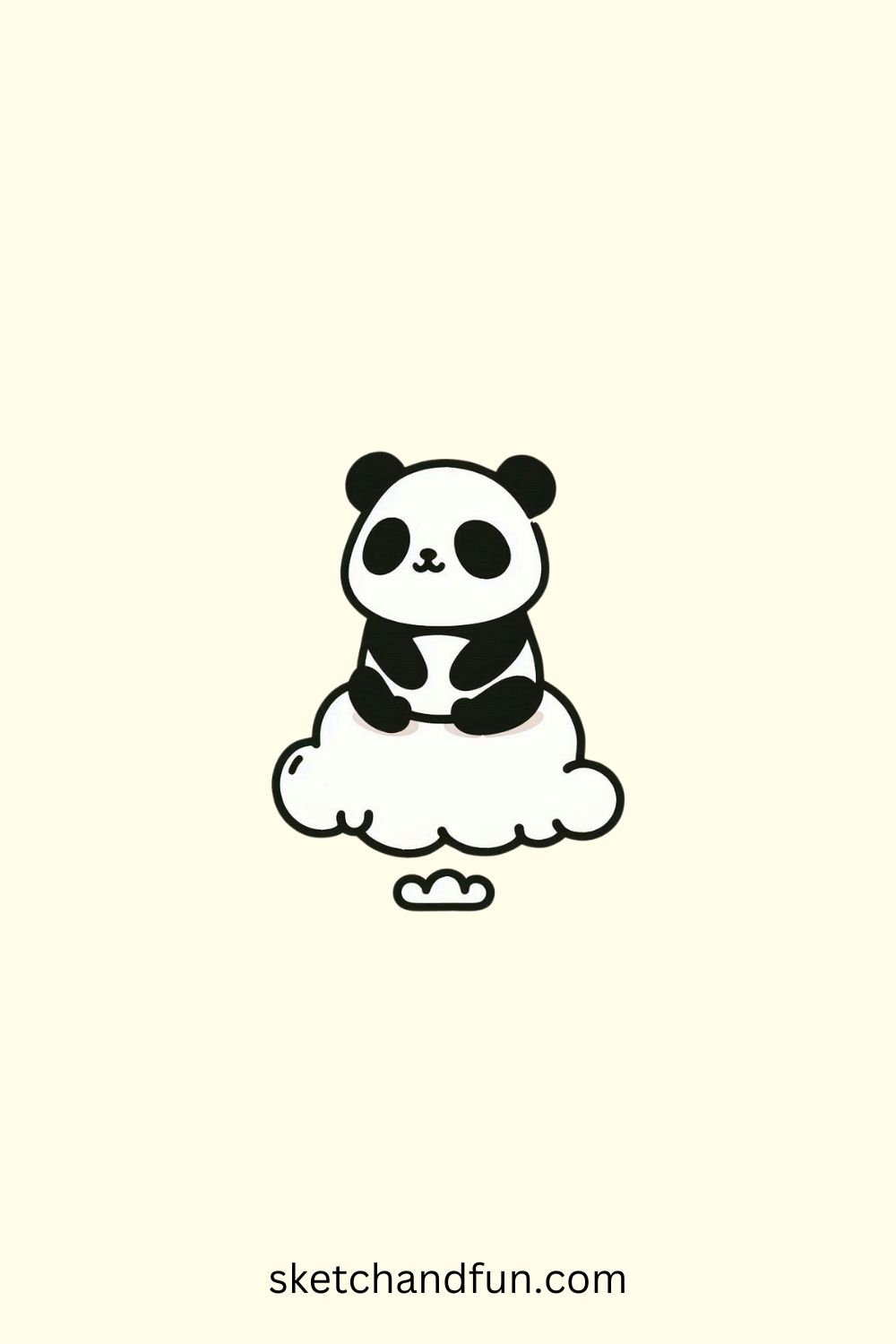 39+ Easy Cute Panda Drawing Ideas - Sketch and Fun