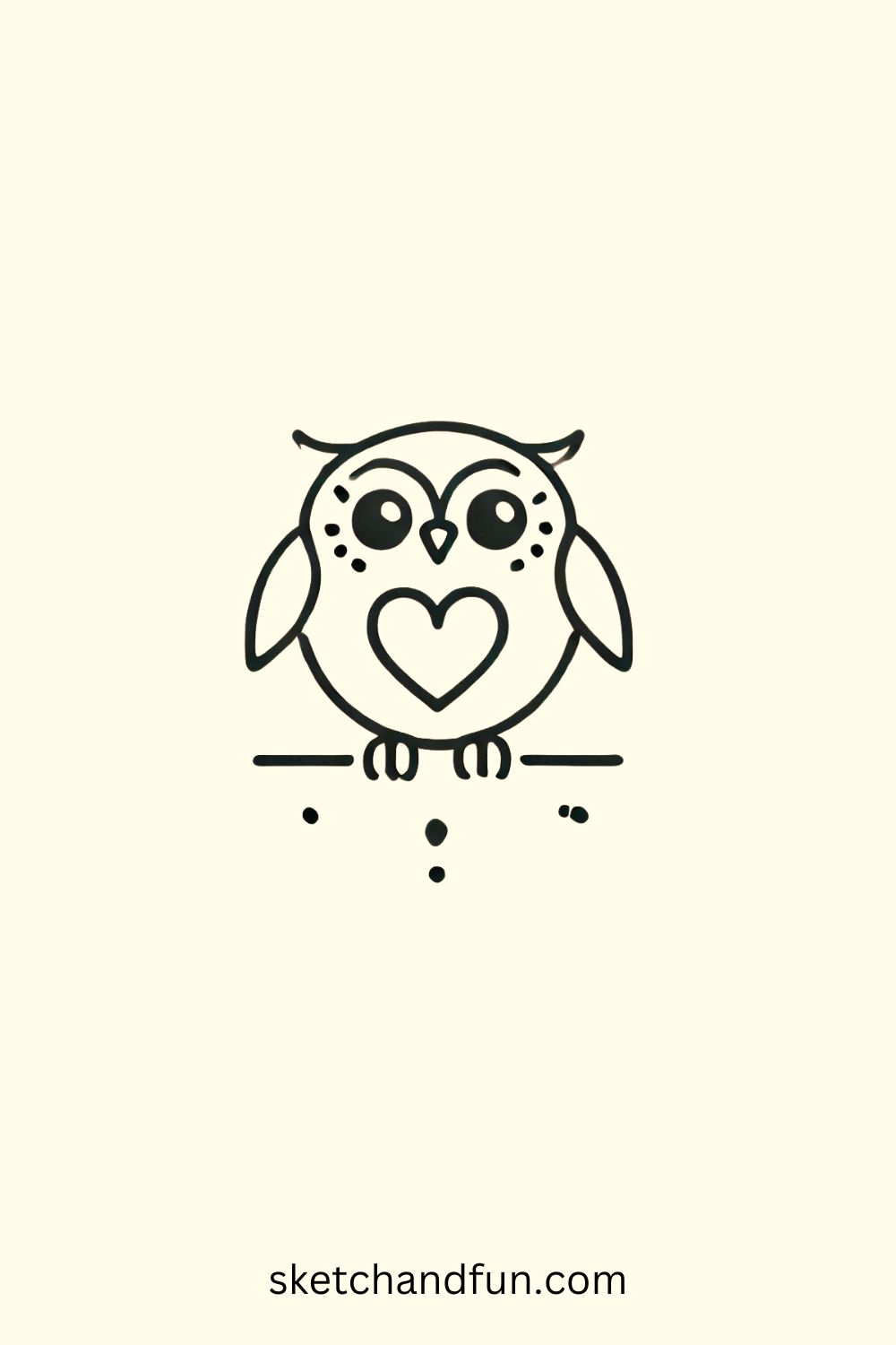 40+ Easy Cute Owl Drawing Ideas - Sketch and Fun