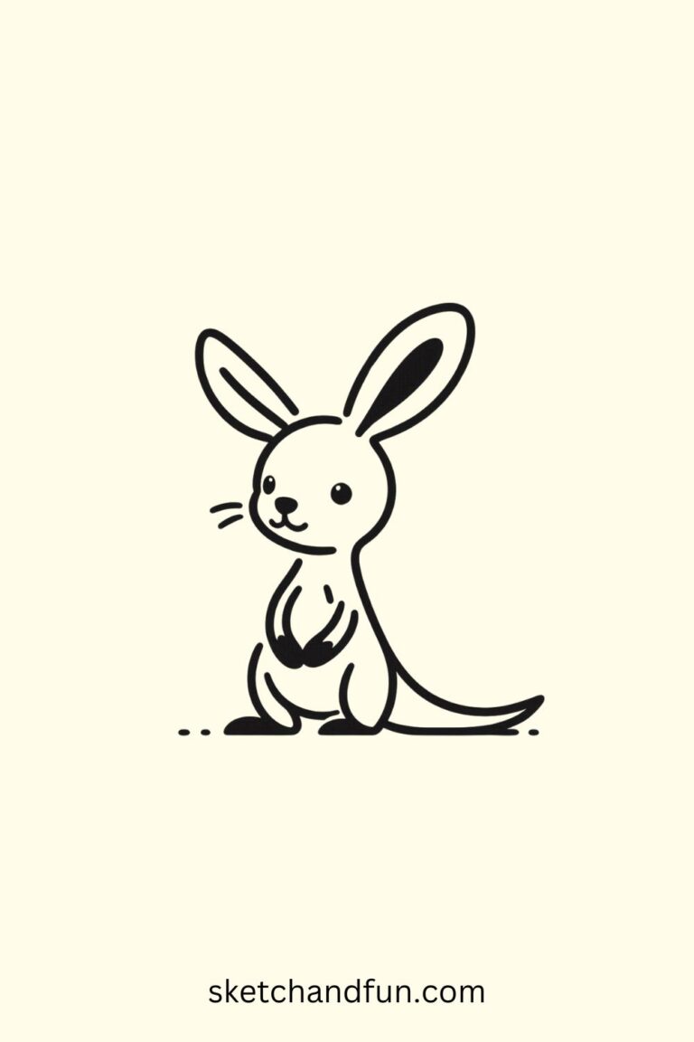 50 Easy Cute Animals To Draw For Beginners - Sketch and Fun