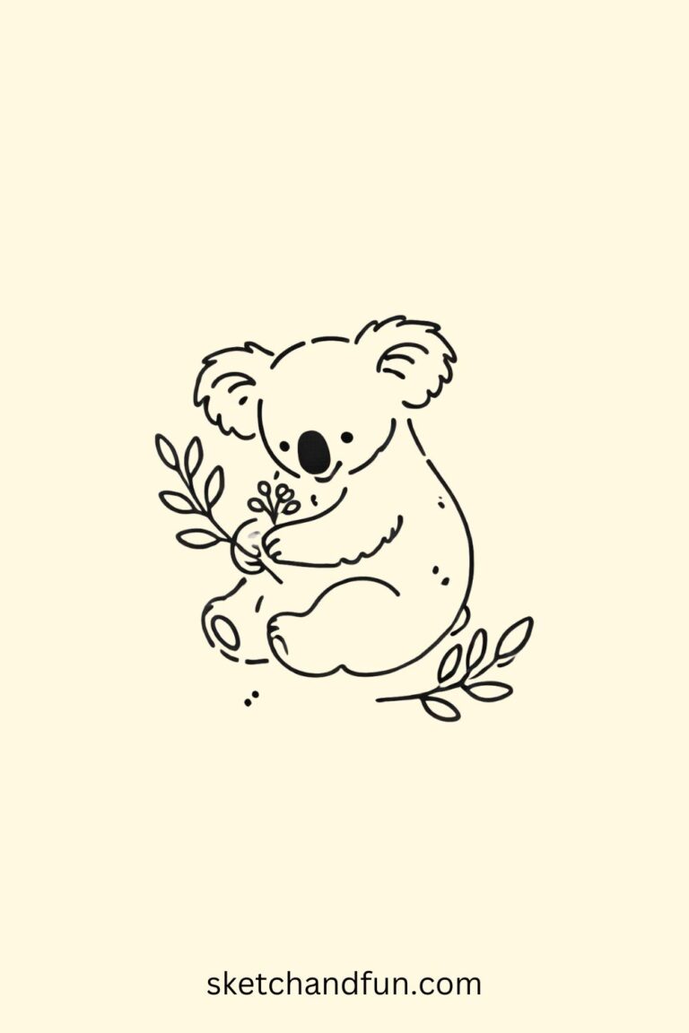 🐨 39+ Easy Cute Koala Drawing Ideas - Sketch and Fun