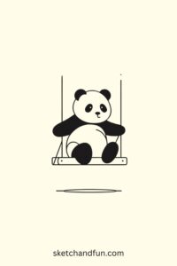 39+ Easy Cute Panda Drawing Ideas - Sketch and Fun
