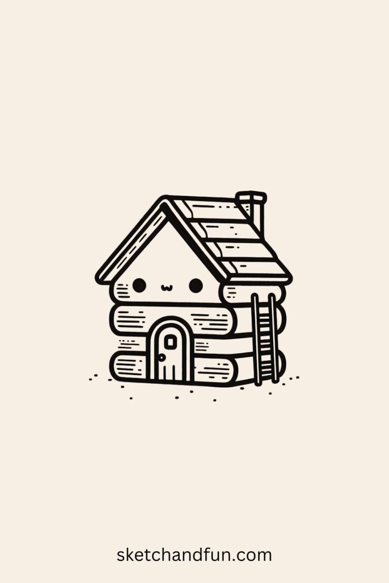 27+ Easy House Drawing Ideas - Sketch and Fun