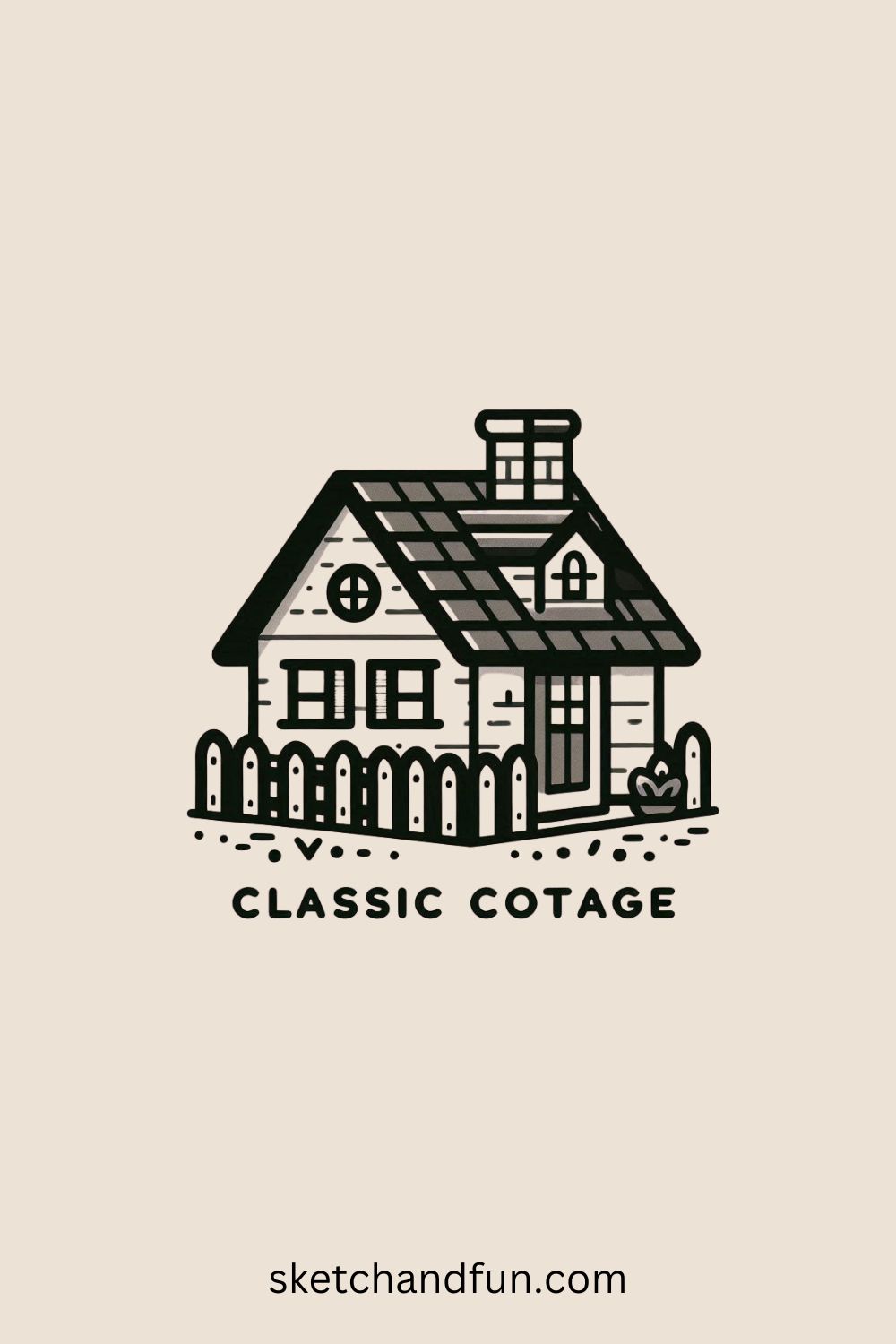 27+ Easy House Drawing Ideas - Sketch and Fun