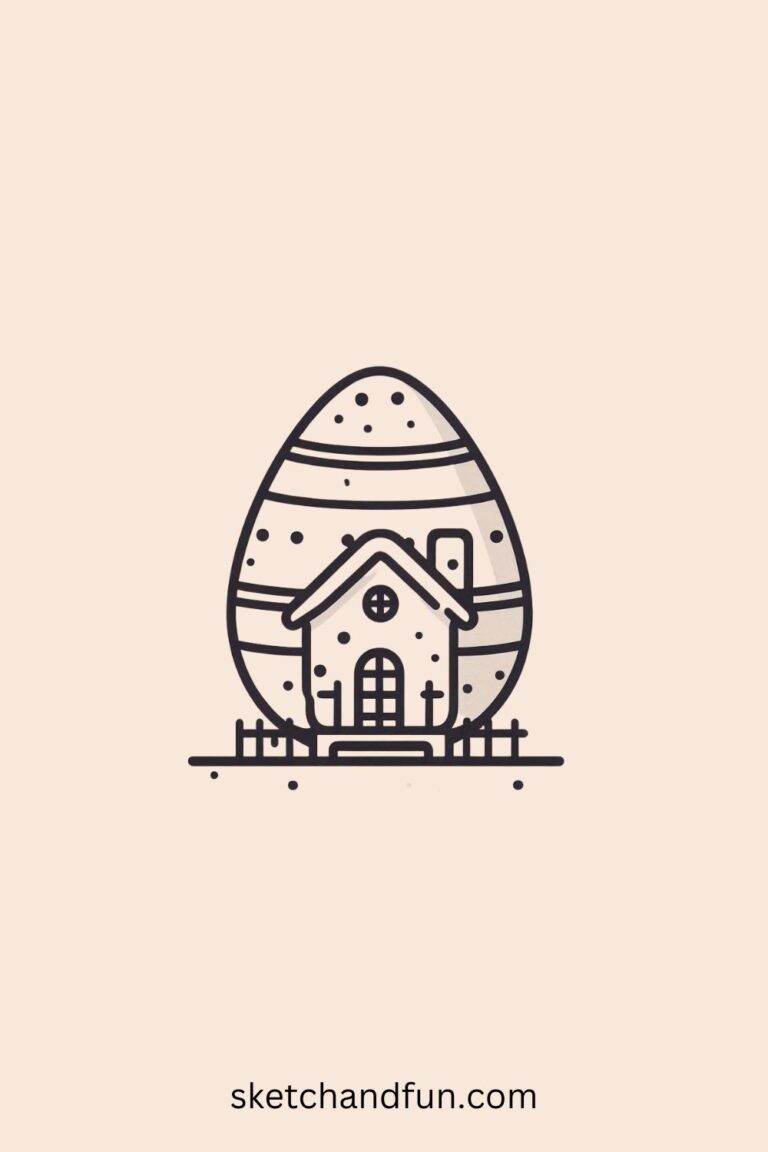 27+ Easy House Drawing Ideas - Sketch and Fun