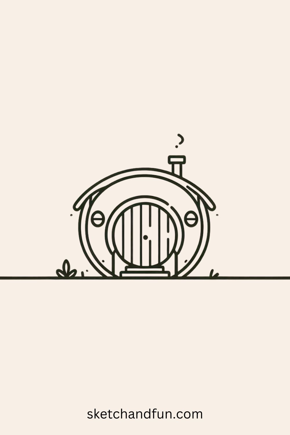 27+ Easy House Drawing Ideas - Sketch and Fun