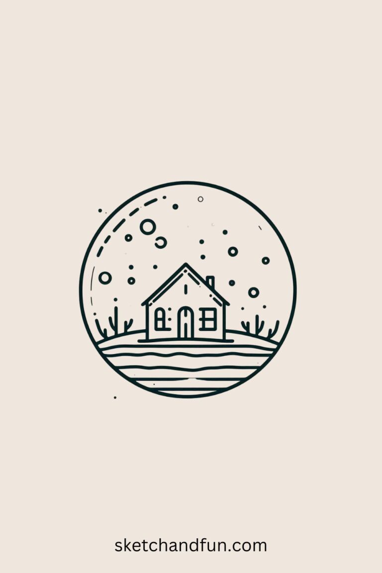 27+ Easy House Drawing Ideas - Sketch and Fun