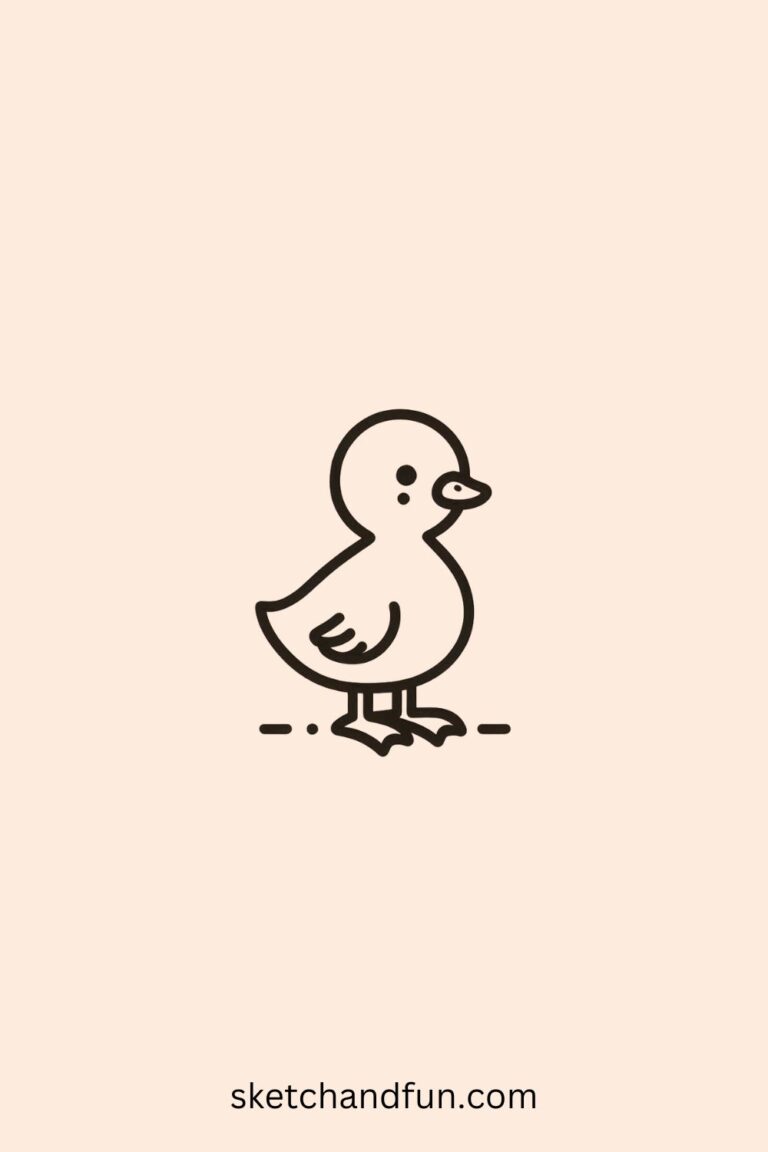 47+ Easy Cute Bird Drawing Ideas - Sketch and Fun