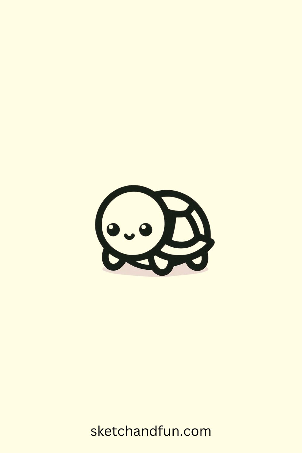 39+ Easy Cute Turtle Drawing Ideas - Sketch and Fun