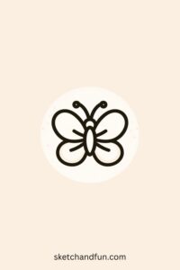 40+ Easy Cute Butterfly Drawing Ideas - Sketch and Fun