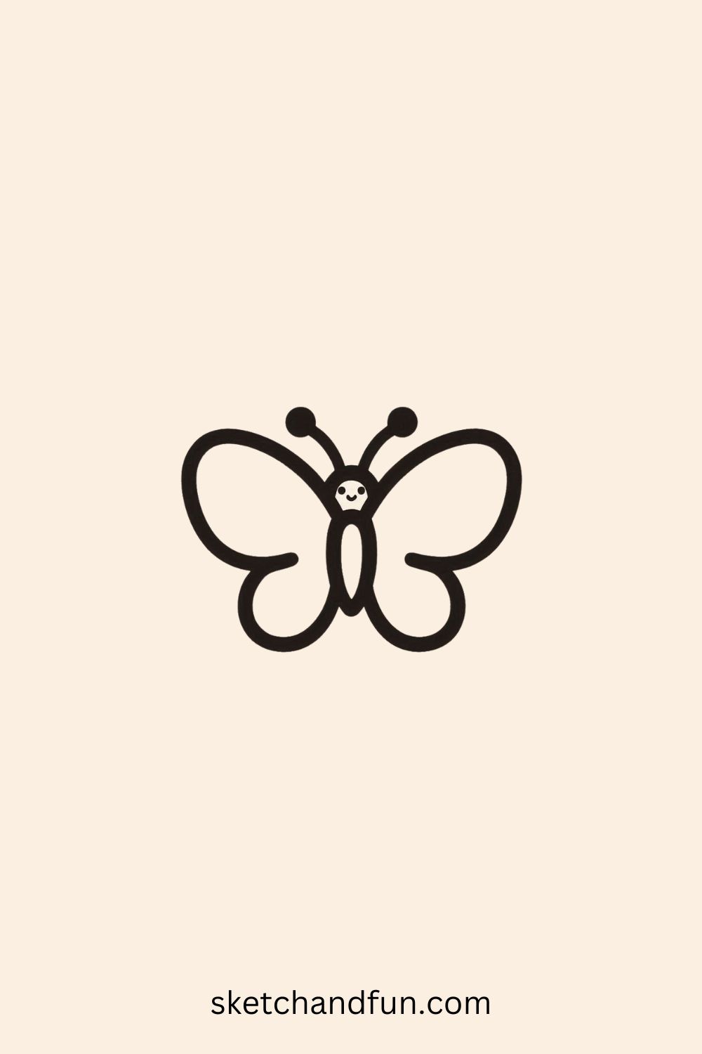 40+ Easy Cute Butterfly Drawing Ideas - Sketch and Fun