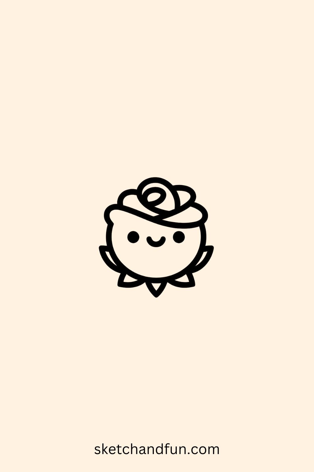 39+ Easy Cute Rose Drawing Ideas - Sketch and Fun