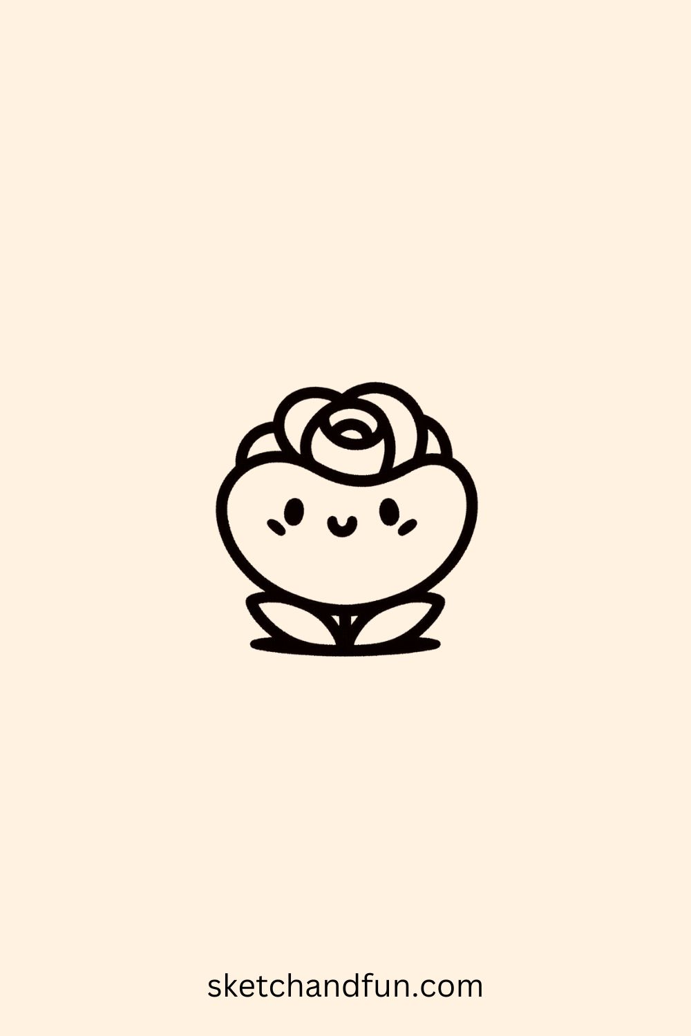 39+ Easy Cute Rose Drawing Ideas - Sketch and Fun