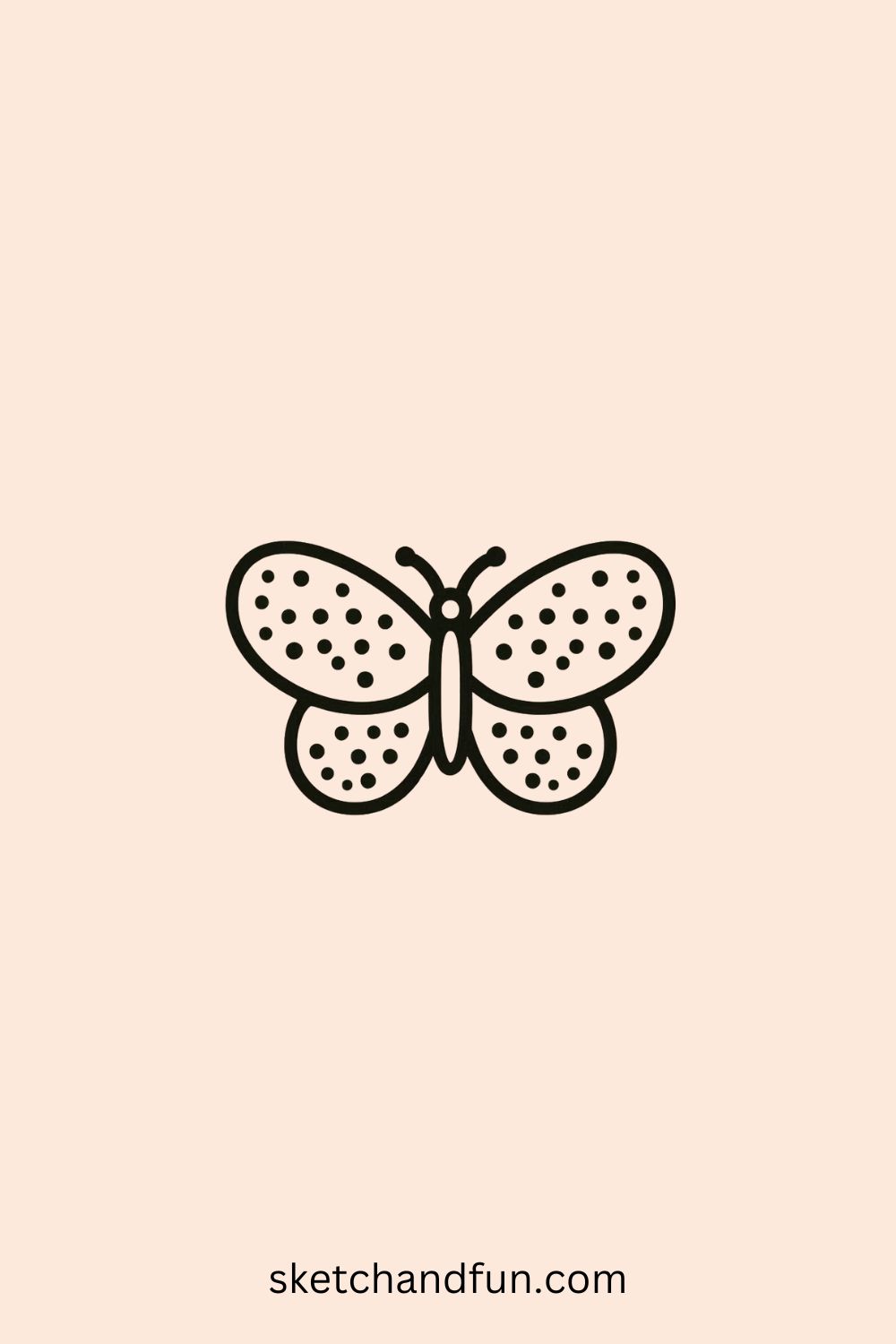 40+ Easy Cute Butterfly Drawing Ideas - Sketch and Fun