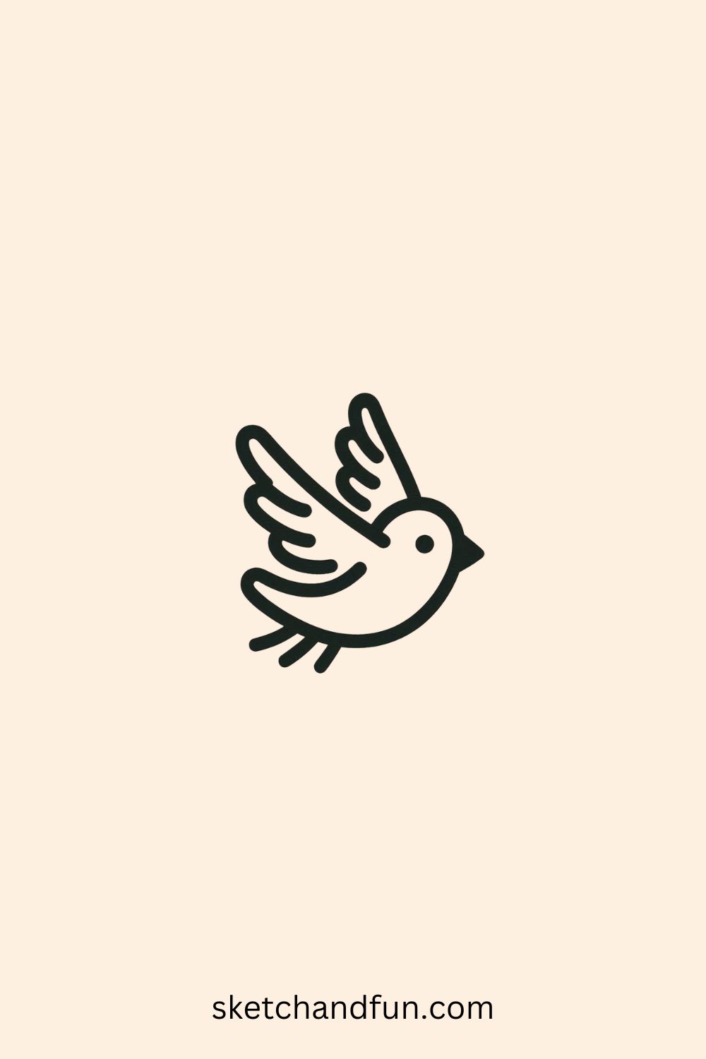 47+ Easy Cute Bird Drawing Ideas - Sketch and Fun