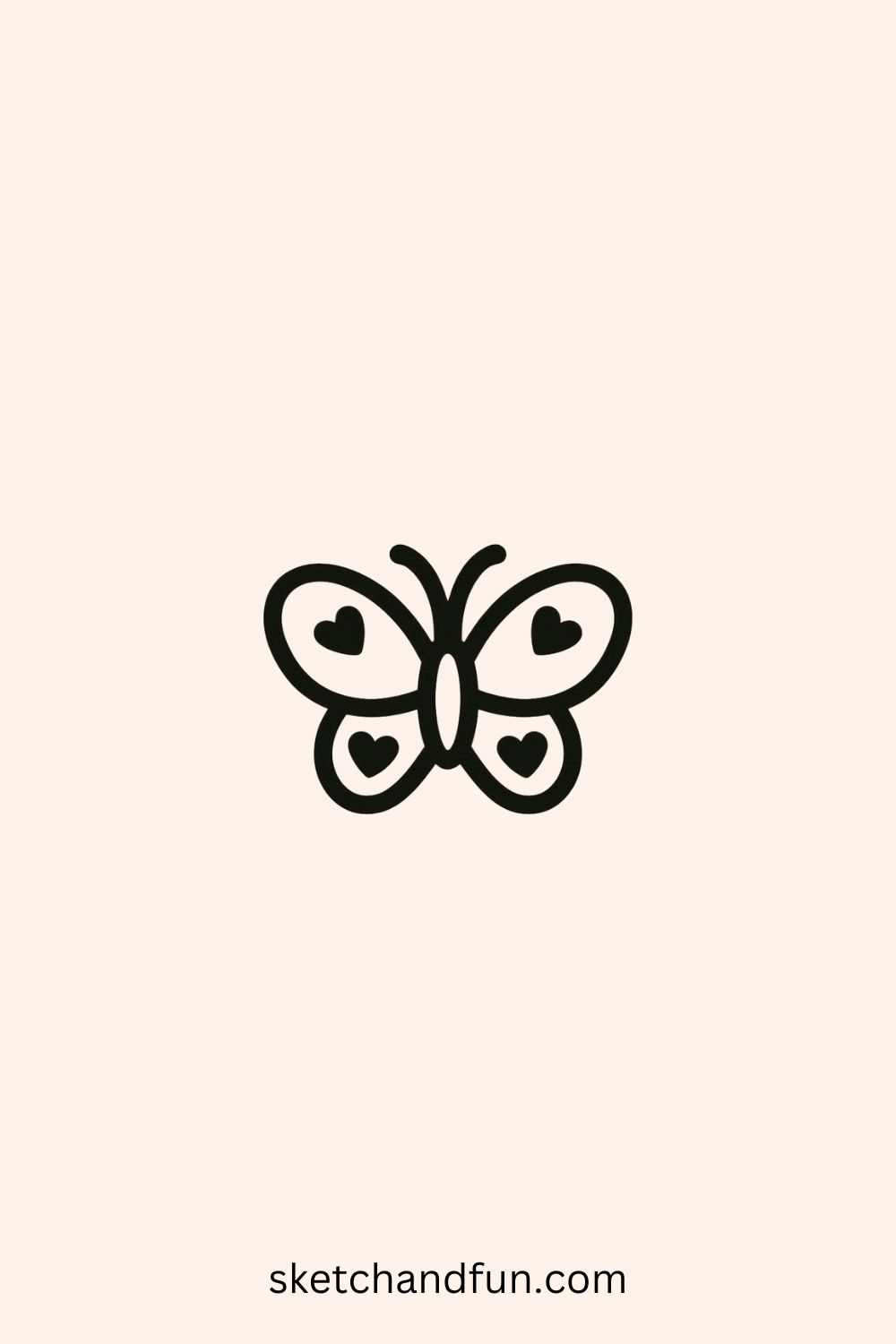 40+ Easy Cute Butterfly Drawing Ideas - Sketch and Fun