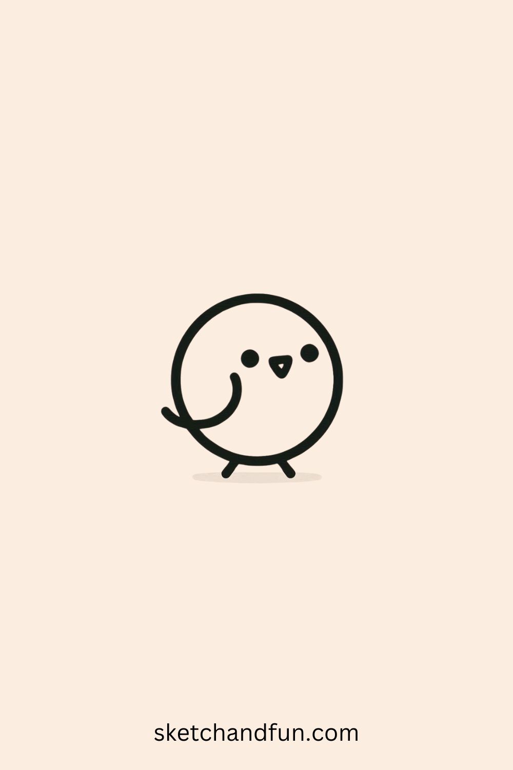 47+ Easy Cute Bird Drawing Ideas - Sketch and Fun