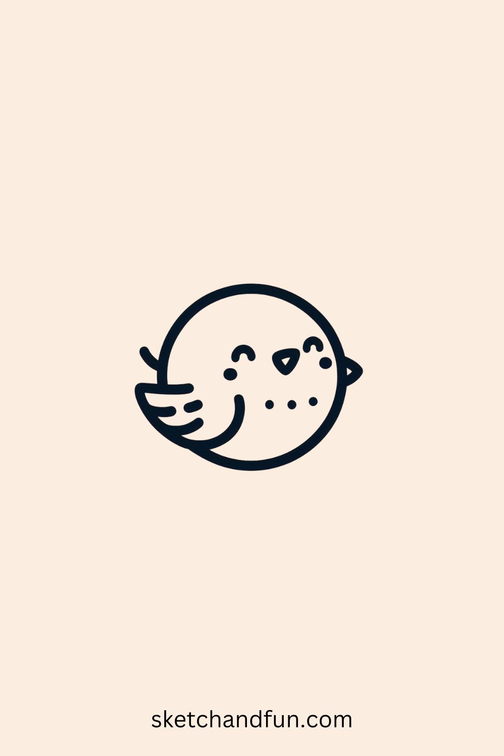 47+ Easy Cute Bird Drawing Ideas - Sketch and Fun