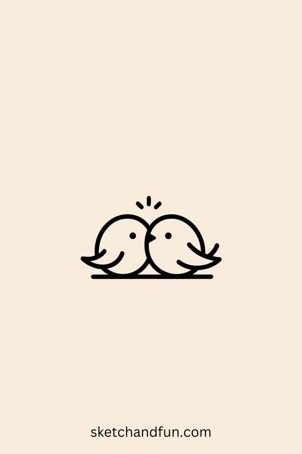47+ Easy Cute Bird Drawing Ideas - Sketch and Fun