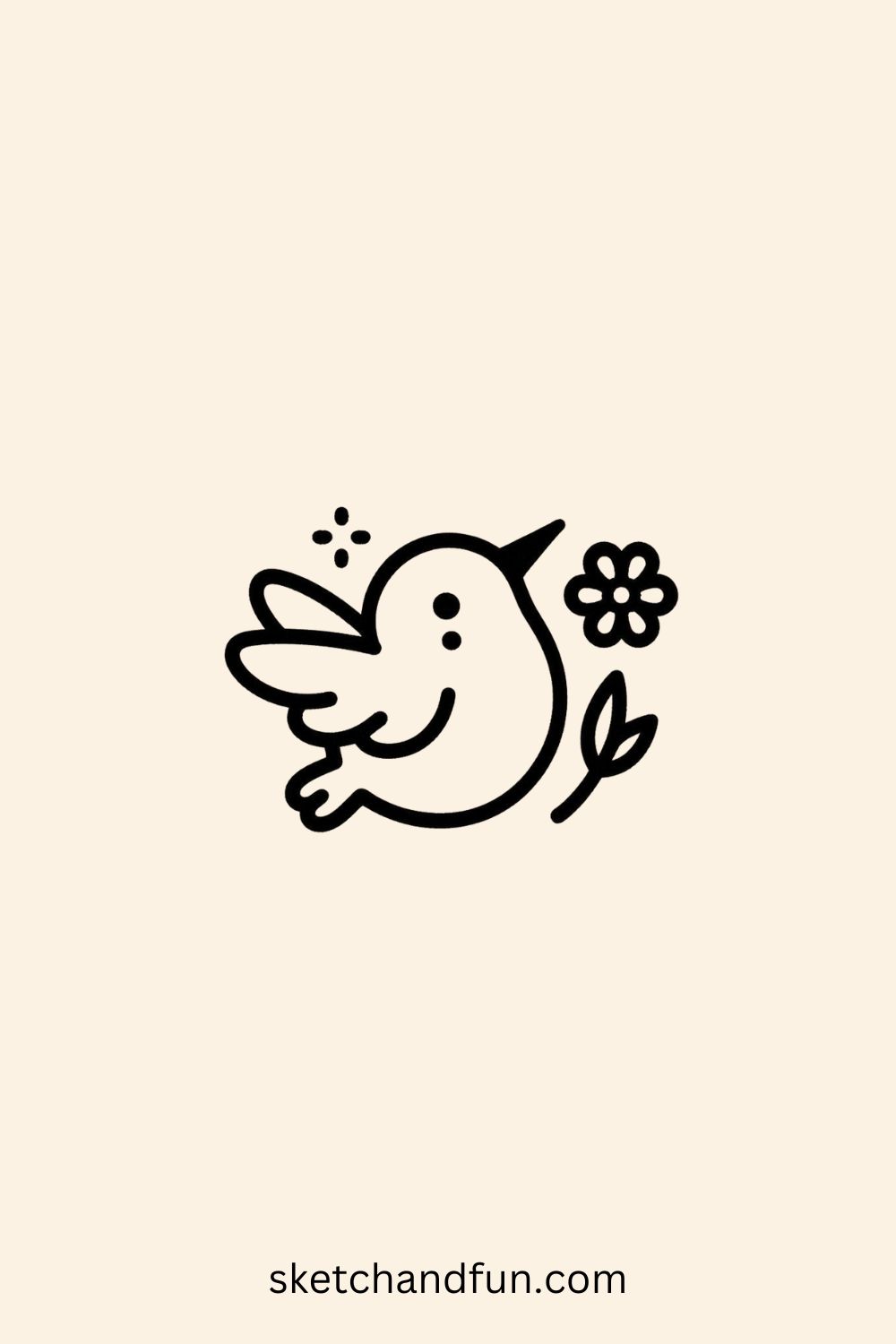 47+ Easy Cute Bird Drawing Ideas - Sketch and Fun