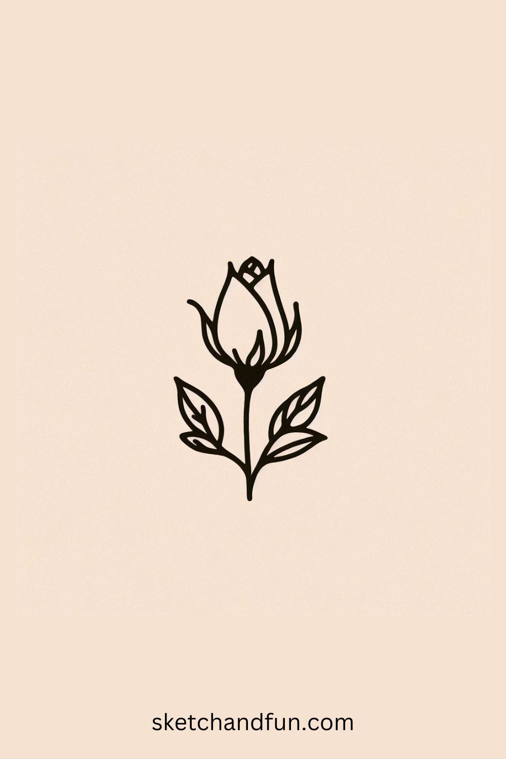 39+ Easy Cute Rose Drawing Ideas - Sketch and Fun