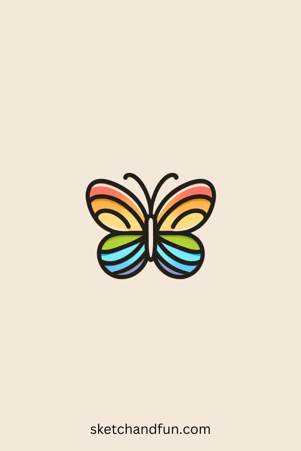 40+ Easy Cute Butterfly Drawing Ideas - Sketch and Fun