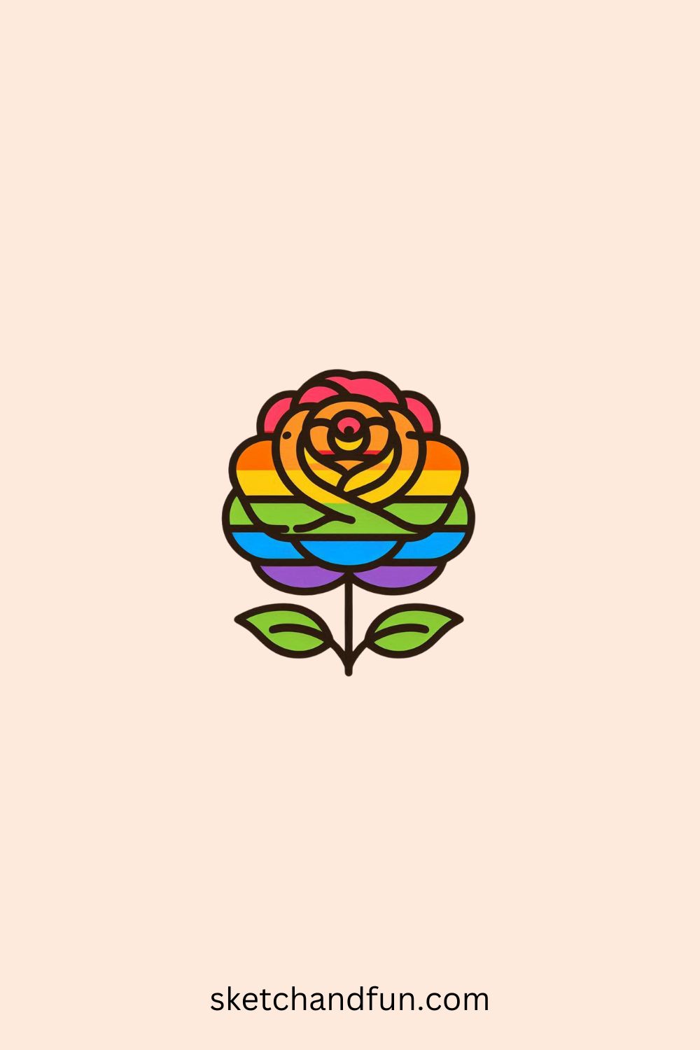 39+ Easy Cute Rose Drawing Ideas - Sketch and Fun