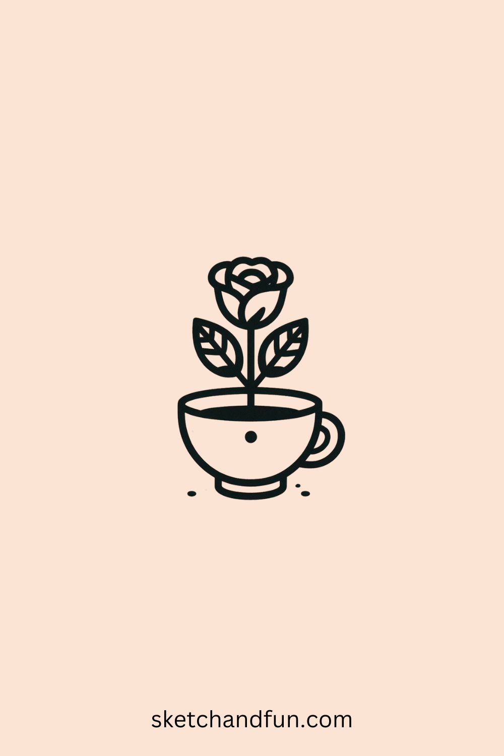 39+ Easy Cute Rose Drawing Ideas - Sketch and Fun