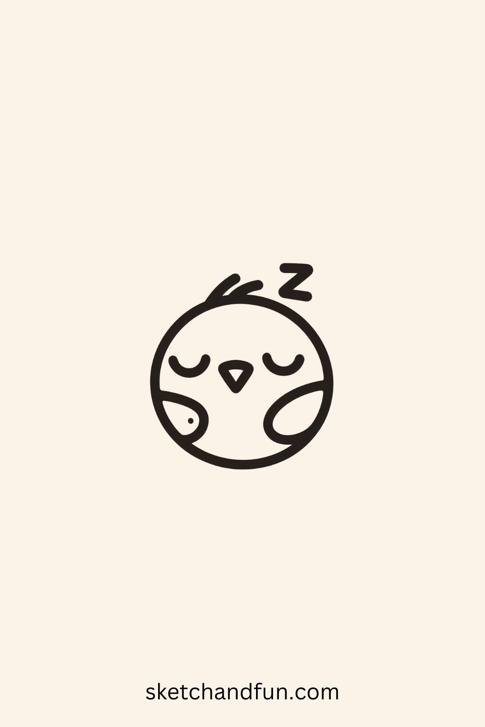 47+ Easy Cute Bird Drawing Ideas - Sketch and Fun
