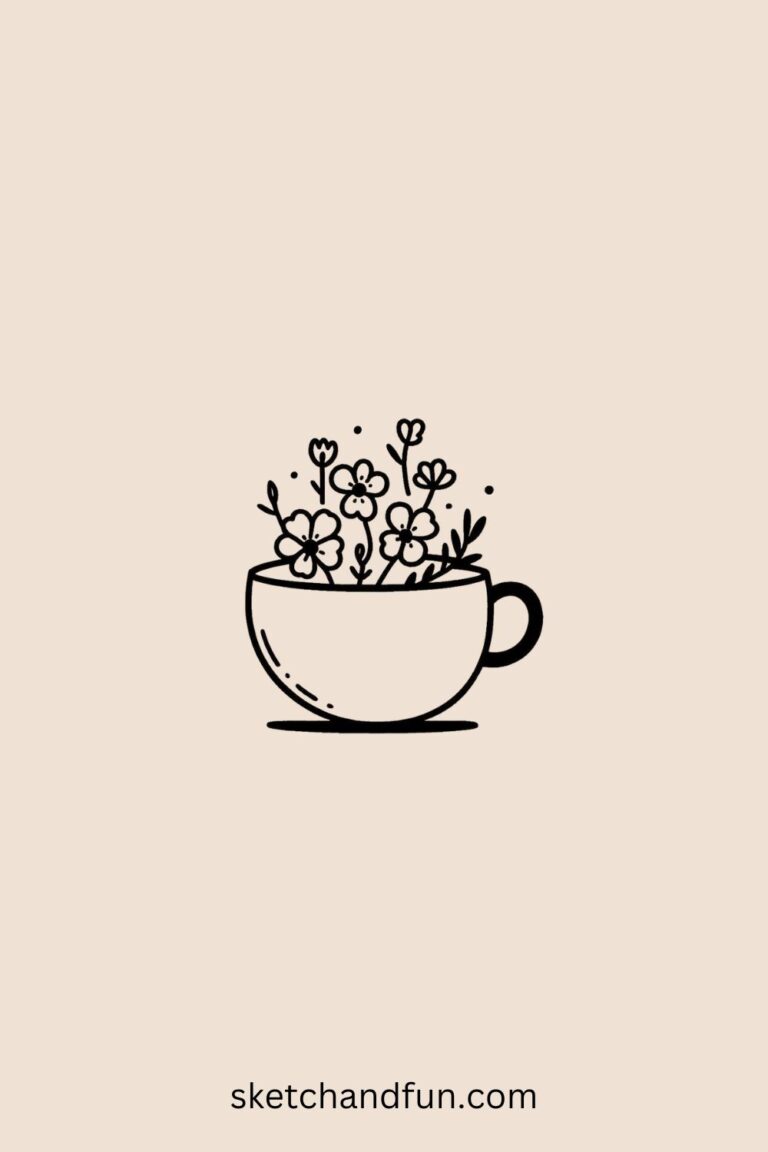 55+ Easy Cute Aesthetic Drawing Ideas - Sketch and Fun
