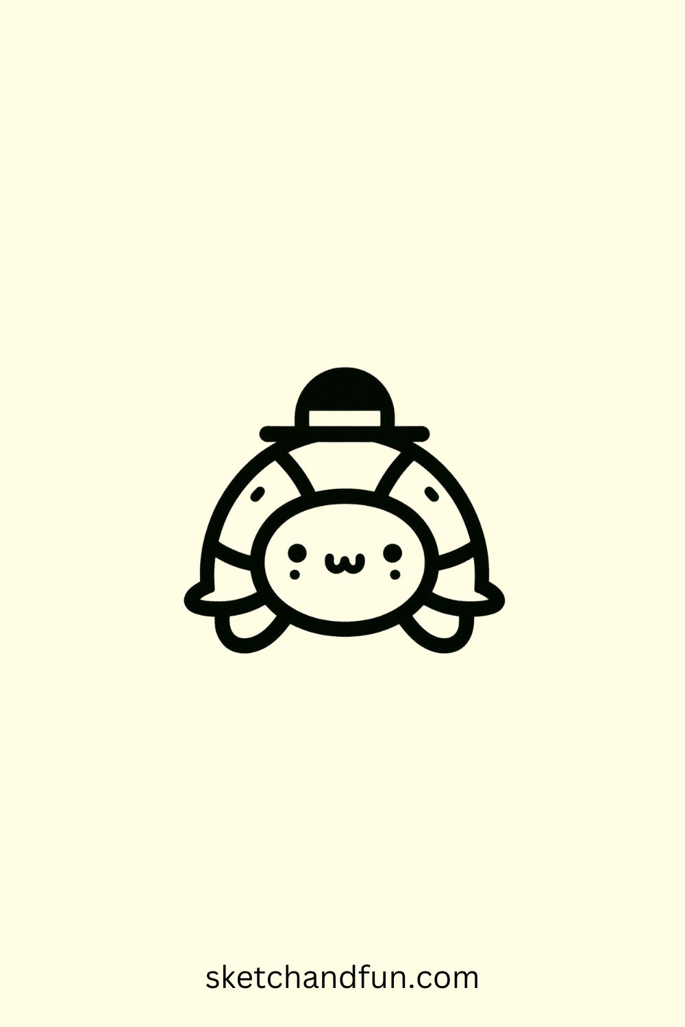 39+ Easy Cute Turtle Drawing Ideas - Sketch and Fun