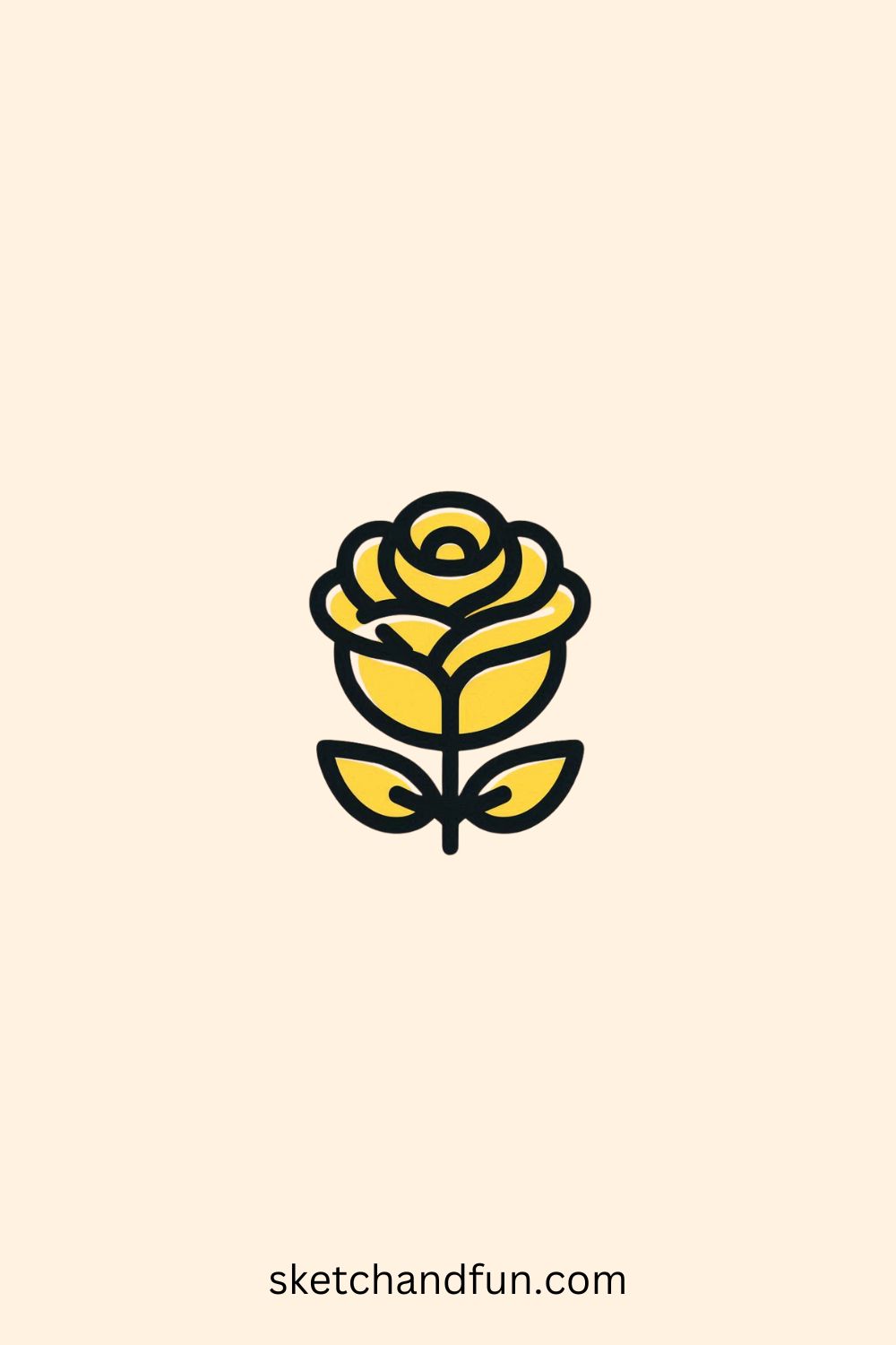 39+ Easy Cute Rose Drawing Ideas - Sketch and Fun