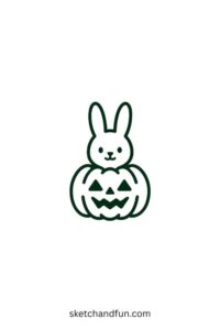 50+ Scary Cute Halloween Drawings - Sketch and Fun