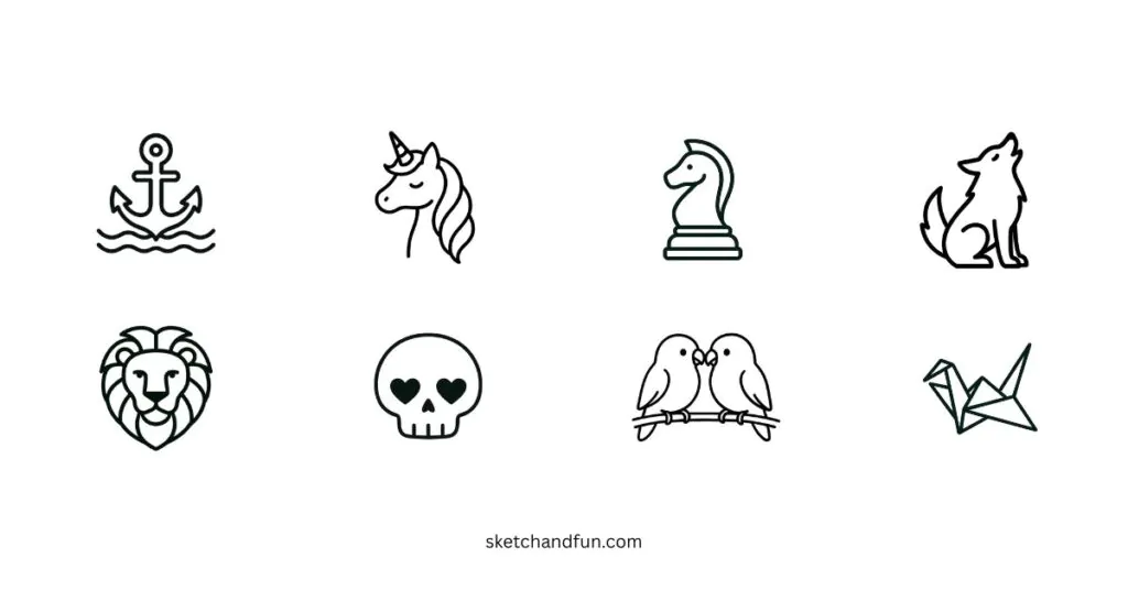 55+ Small Simple Tattoo Ideas with Meaning - Sketch and Fun